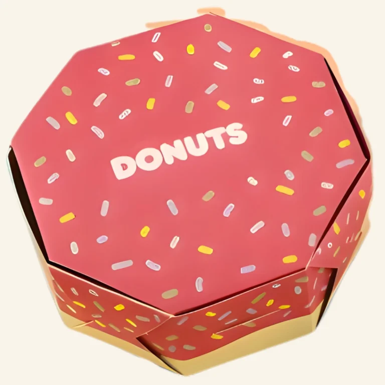 Custom Pink Donut Boxes | Hot Custom Boxes