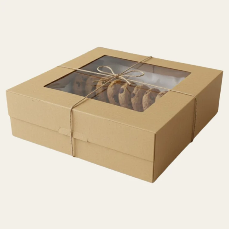Buy Kraft Boxes with Clear Window | Wholesale Kraft Window Boxes
