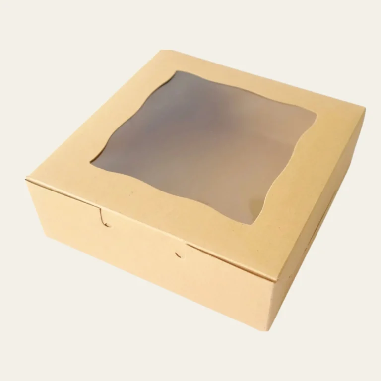 Buy Kraft Boxes with Clear Window | Wholesale Kraft Window Boxes