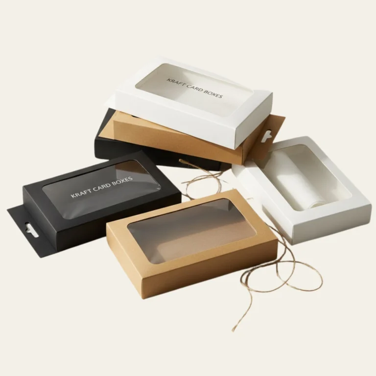 Buy Kraft Card Boxes | Custom Kraft Card Packaging Wholesale
