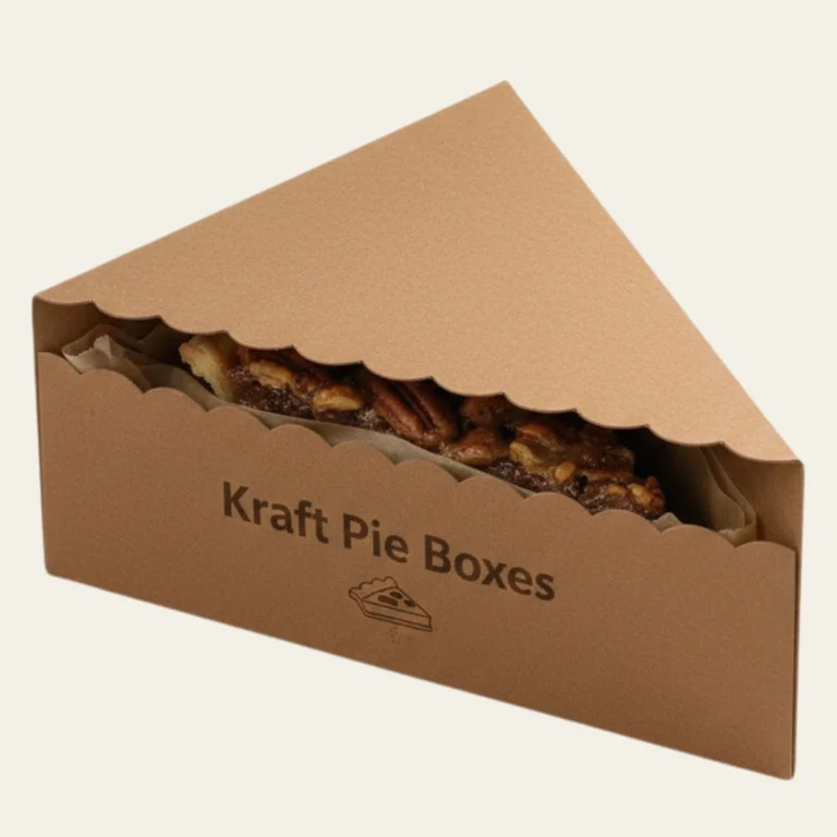 Buy Kraft Pie Boxes - Custom Kraft Pie Packaging & Wholesale