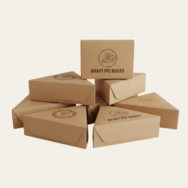 Buy Kraft Pie Boxes - Custom Kraft Pie Packaging & Wholesale
