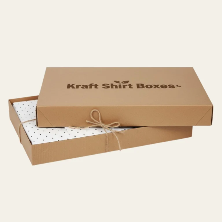Kraft Shirt Boxes | Custom Kraft Shirt Packaging Wholesale