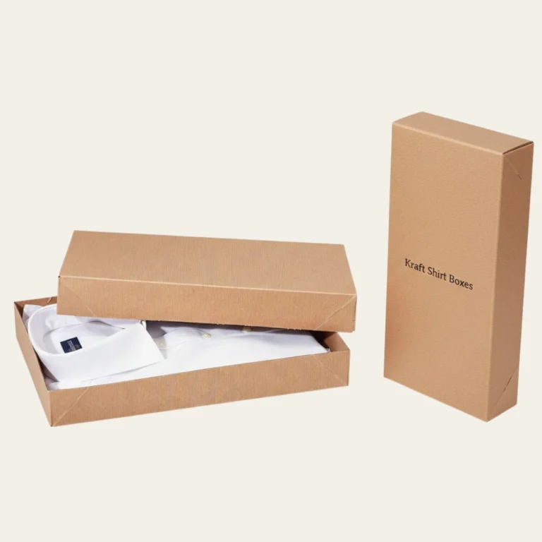 Kraft Shirt Boxes | Custom Kraft Shirt Packaging Wholesale