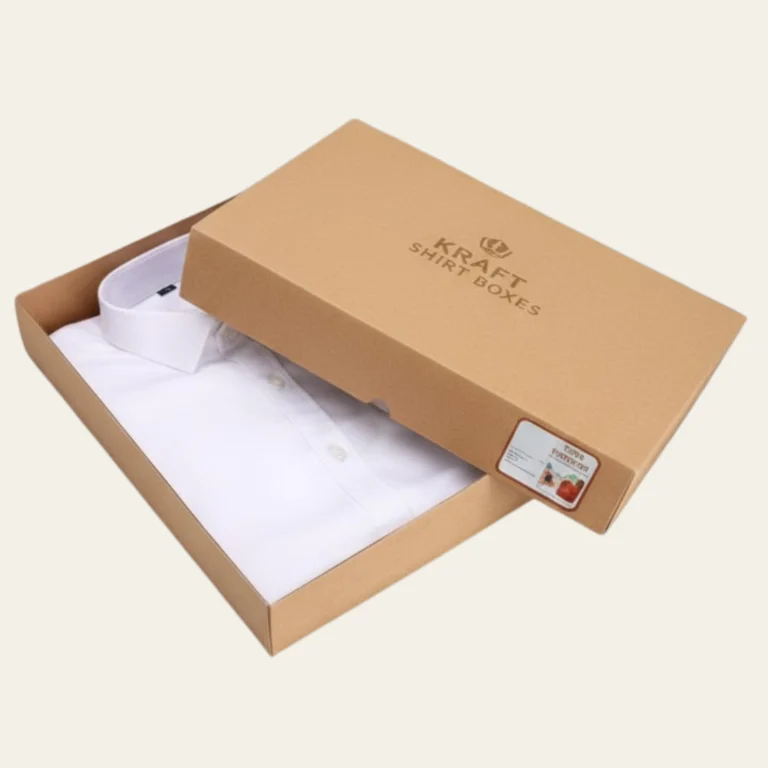 Kraft Shirt Boxes | Custom Kraft Shirt Packaging Wholesale