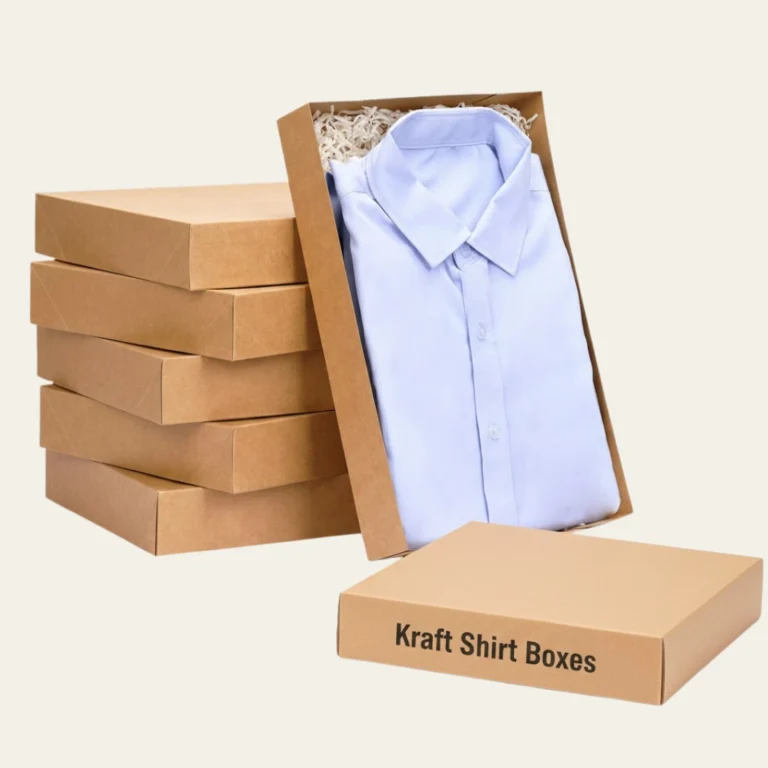 Kraft Shirt Boxes | Custom Kraft Shirt Packaging Wholesale