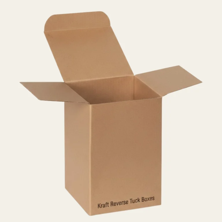 Buy Custom Kraft Reverse Tuck Boxes | Wholesale Kraft Packaging