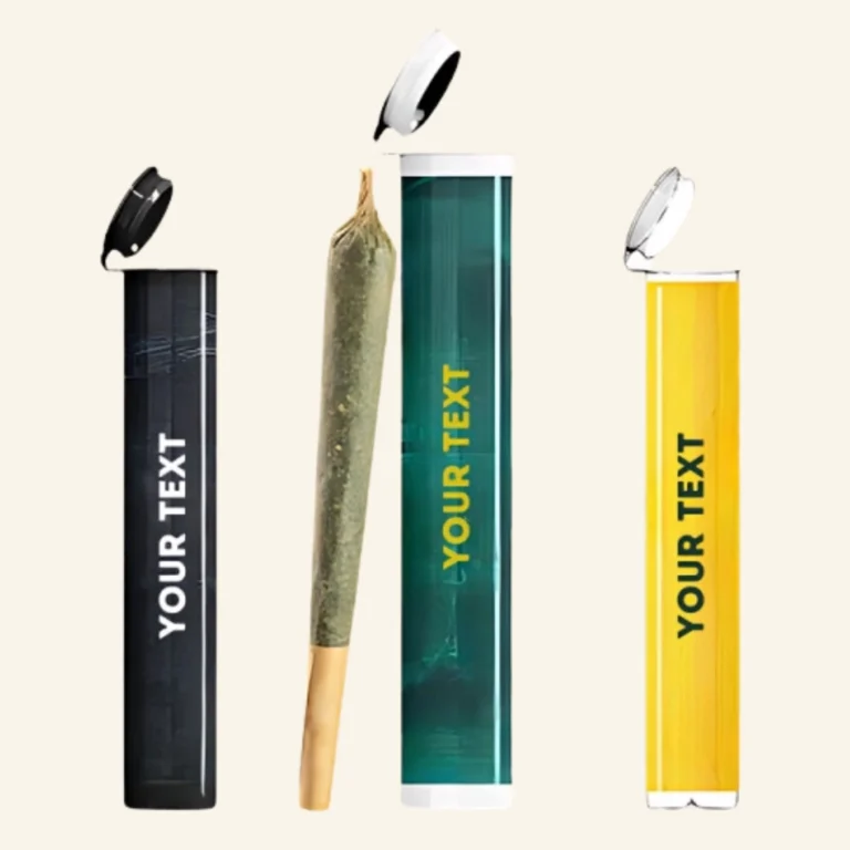 Pre Roll Packaging With Labels | Hot Custom Boxes