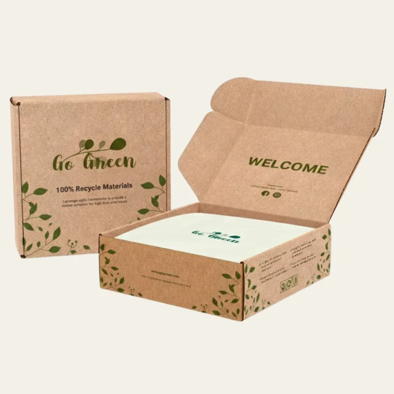 Kraft Boxes with Logo | Custom Kraft Packaging with Logo